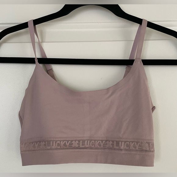 Lucky Brand | Intimates & Sleepwear | Lucky Brand Dusty Pink Bralette ...